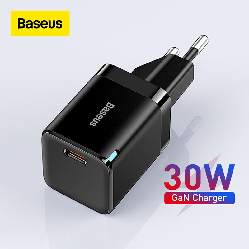 ראש טעינה Baseus 30W GaN » דילז - מועדון צרכנות חברתית